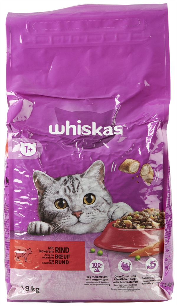 WHISKAS MET SMAKELIJK RUND 1+ test en review - Testaankoop