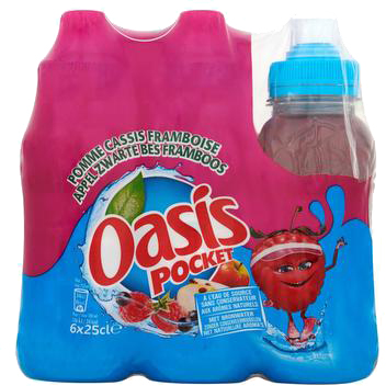 OASIS MINI APPEL ZWARTE BES FRAMBOOS SMAAK gezondheidsscore ...
