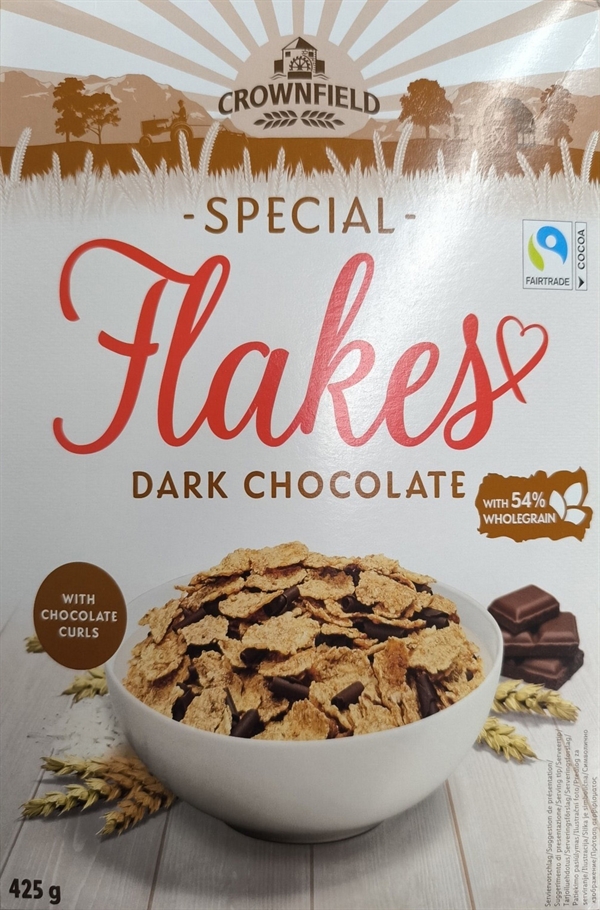 CROWNFIELD (LIDL) Krokante ontbijtgranen van volkoren tarwegries en ...