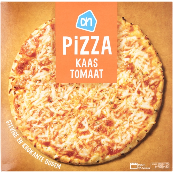 AH (ALBERT HEIJN) PIZZA KAAS TOMAAT : test complet, prix et avis de nos ...