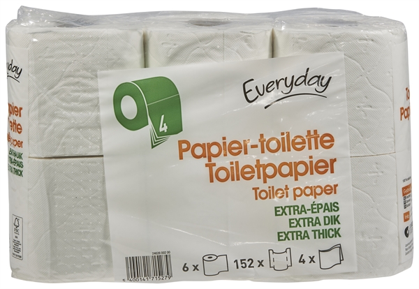 EVERYDAY (COLRUYT) TOILETPAPIER 4-LAGIG test en review - Testaankoop