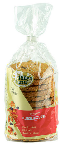 BILLY'S FARM Bio Mueslikoeken gezondheidsscore - Testaankoop gezond