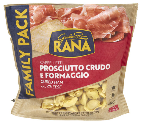 GIOVANNI RANA Cappelletti Prosciutto crudo e formaggio gezondheidsscore ...