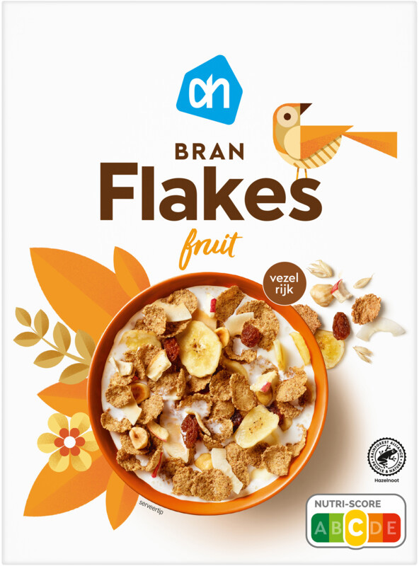 AH (ALBERT HEIJN) Bran flakes fruit gezondheidsscore - Testaankoop gezond