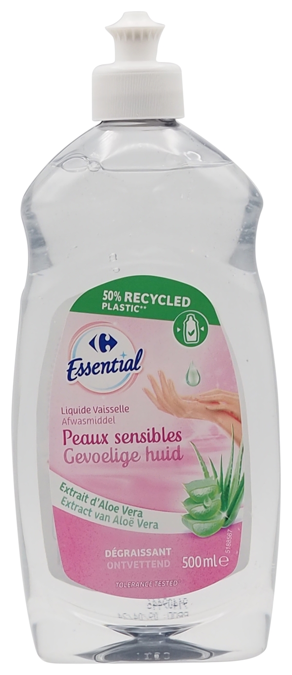 CARREFOUR ESSENTIAL GEVOELIGE HUID test en review - Testaankoop