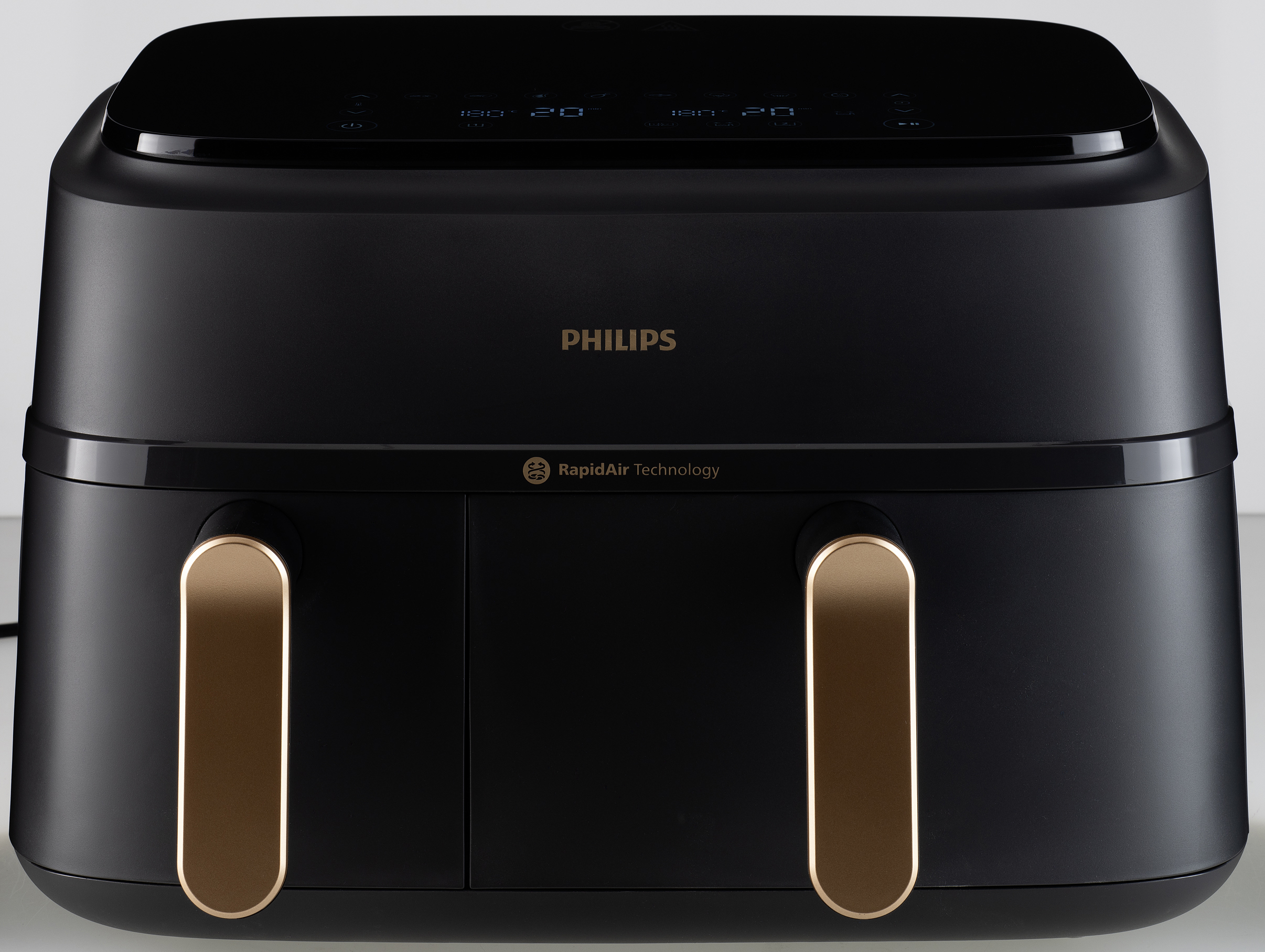 PHILIPS NA352/00 3000 SERIES DUAL BASKET AIRFRYER test en review ...