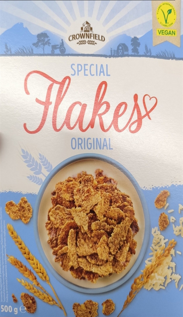 CROWNFIELD (LIDL) KROKANTE ONTBIJTGRANEN MET VOLKOREN TARWESCHROOT EN ...