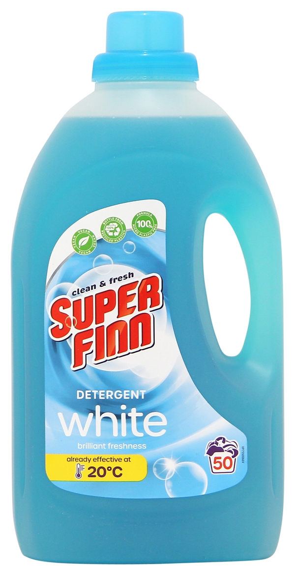 SUPER FINN (ACTION) DETERGENT WHITE test en review - Testaankoop