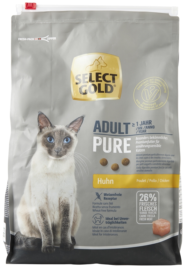 SELECT GOLD ADULT PURE CHICKEN test en review - Testaankoop